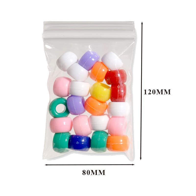 Resealable Ziplock Plastic Bags 50um 80mm x 120mm | Karle Packaging